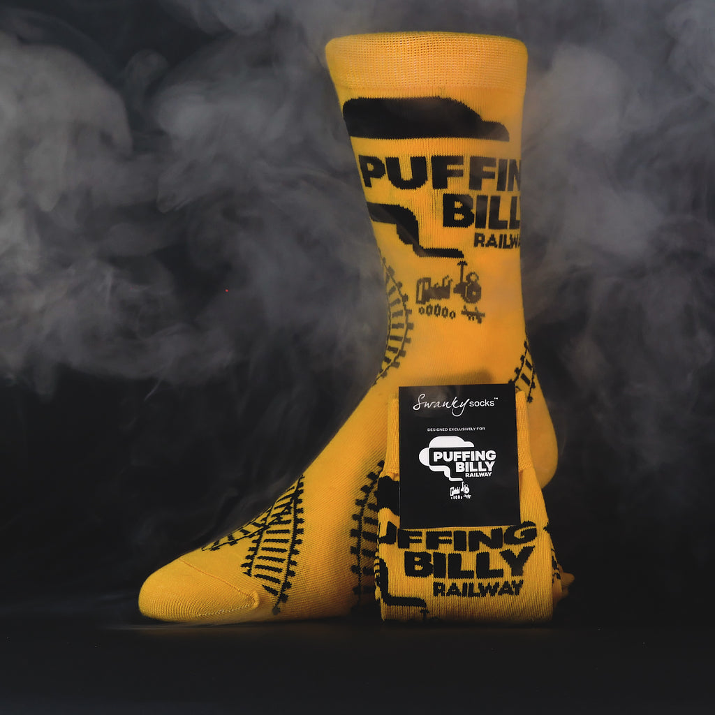 Puffing Billy Custom Socks – Swanky Socks