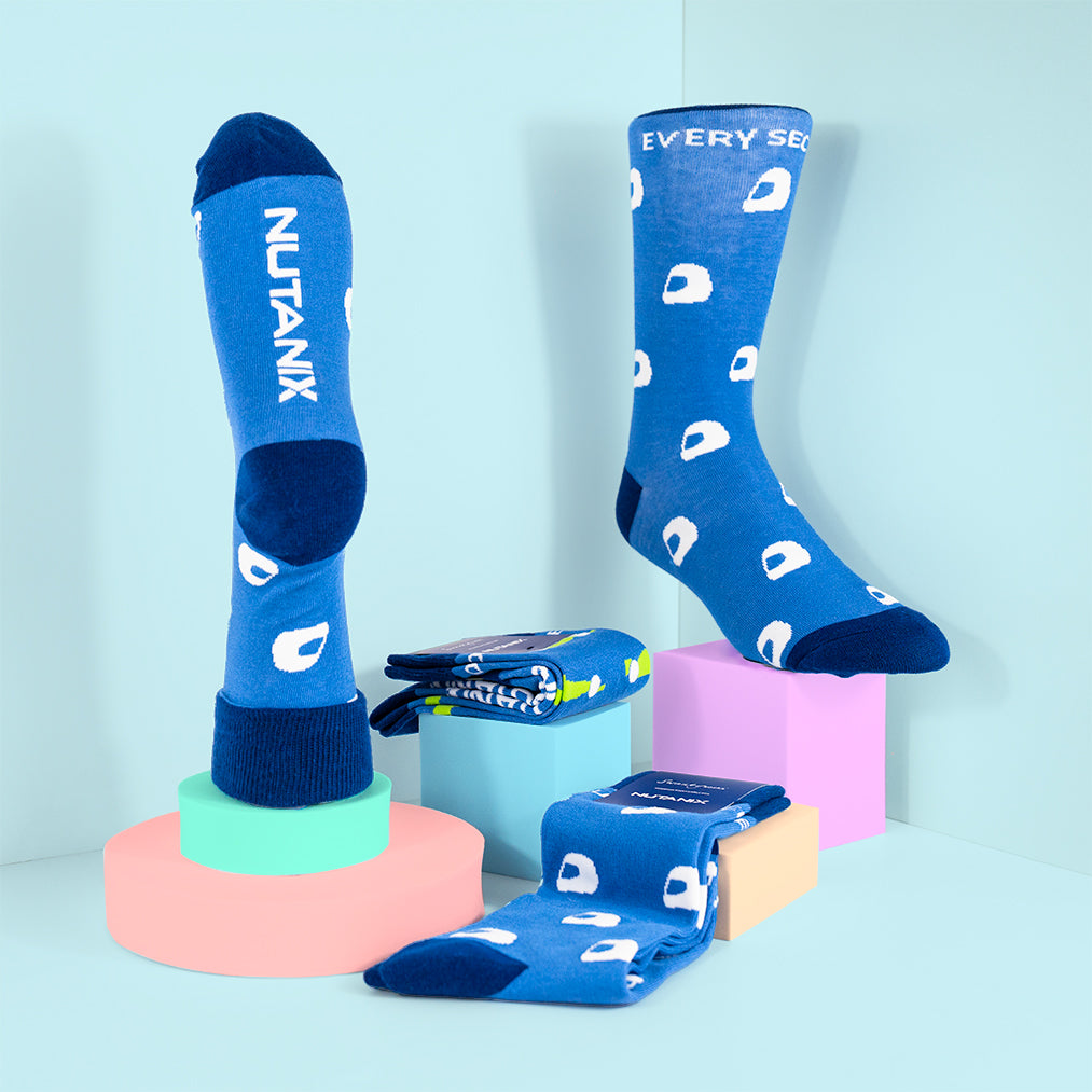 Nutanix Custom socks – Swanky Socks